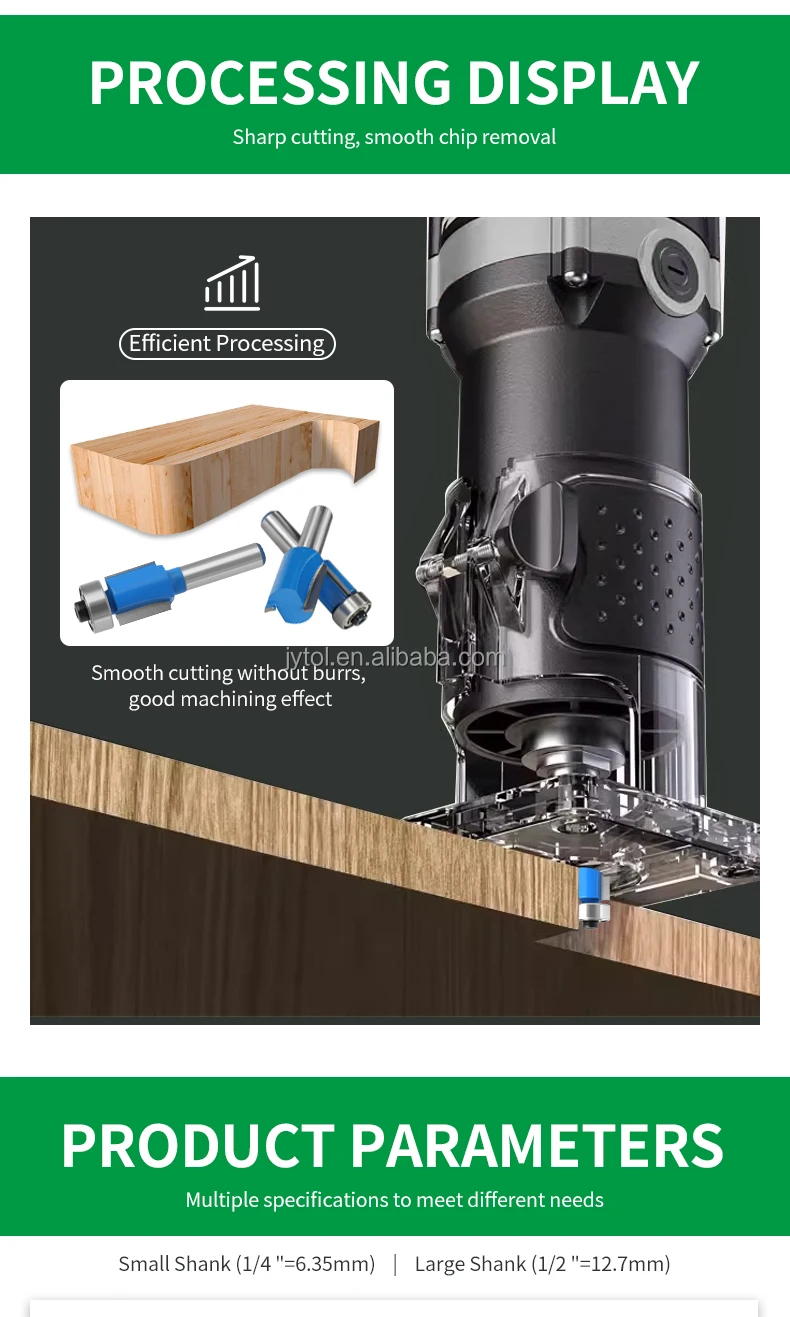 Cnc Router Bits Box Package Tool Sets 24/35/50 Set Carpentry Drill Bit ...