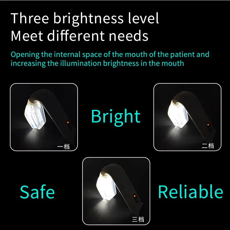 Dental Intraoral Light Set With Wireless LED Lamp System Suction ...