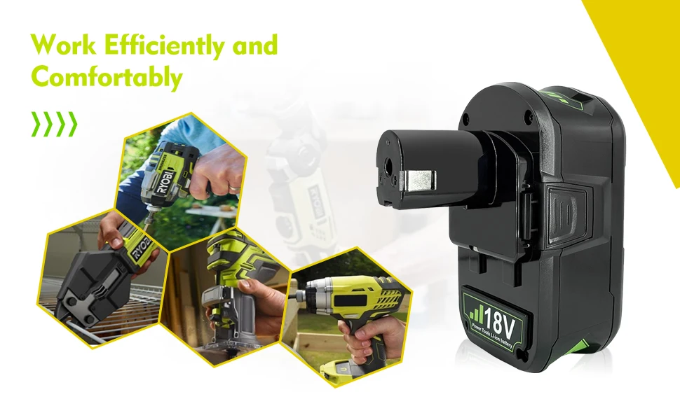 Factory Bms 18650 Ryobi 18v Battery Case P108 Replacement Ryobi Battery ...