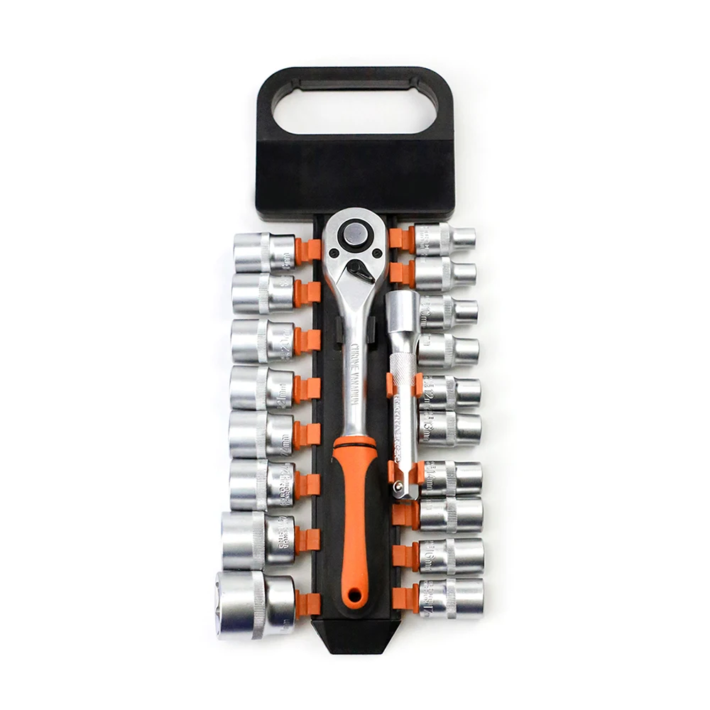 20pcs Multi Function Cr-v Ratchet Handle And Socket Wrench Set - Buy ...