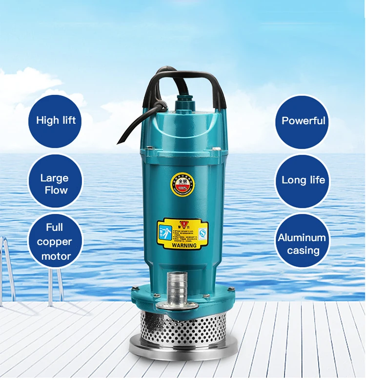 Bomba De Agua Sumergible Para Riego,Serie Qdx,De Alta Calidad,Qdx1.5-16-0.37kw - Buy Eléctrica ...