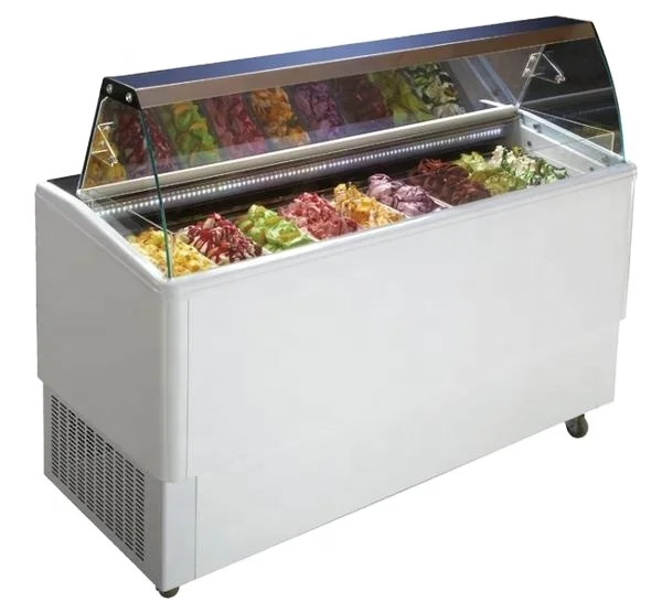Mehen Gelato Countertop Display - Perfect for Small Spaces