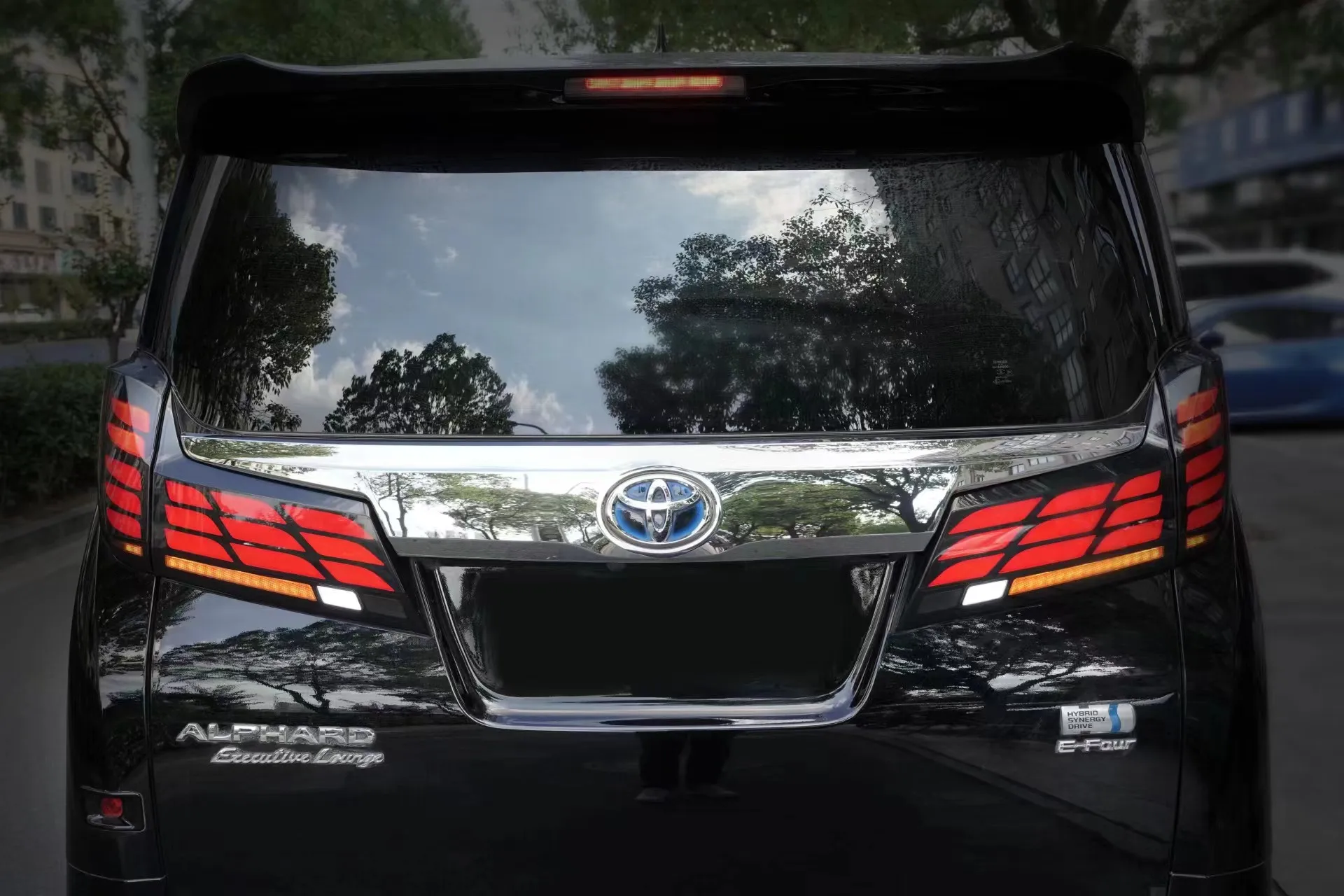 Car Accessories Led Taillights for Toyota Alphard 2015-2023 Tail Light ...