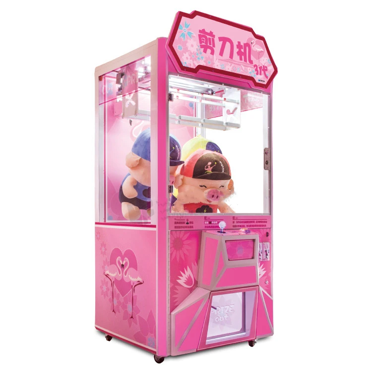 Scissor Doll Dropping Machine Big Toy Cutting Dolls Fill Vending ...