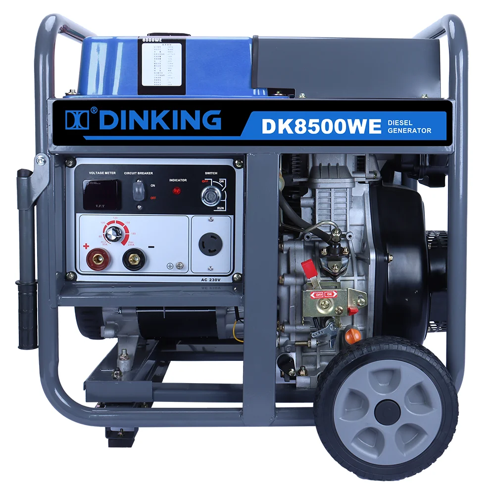 New Dinking Diesel Welder Generator 4000w Portable Open Frame Welding ...