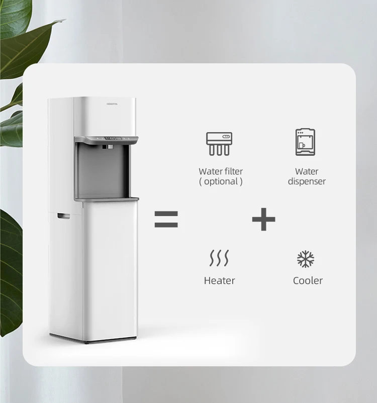 150GPD Smart Water Purifier - Hot & Cold Dispenser for Home