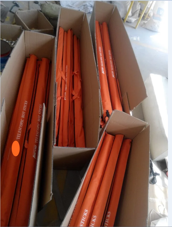 10m 5 Sections Electric Power Tools Frp Triangle Triangular Telescopic ...