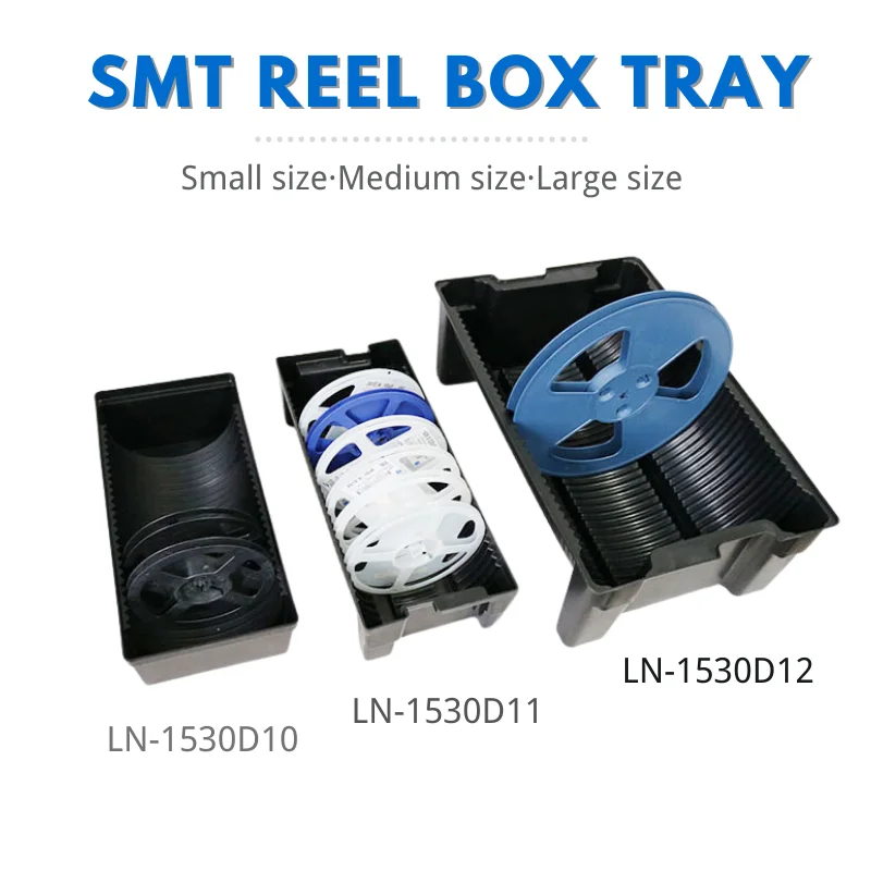 Black Plastic ESD SMT Reel Rack - Reliable Tape Holder