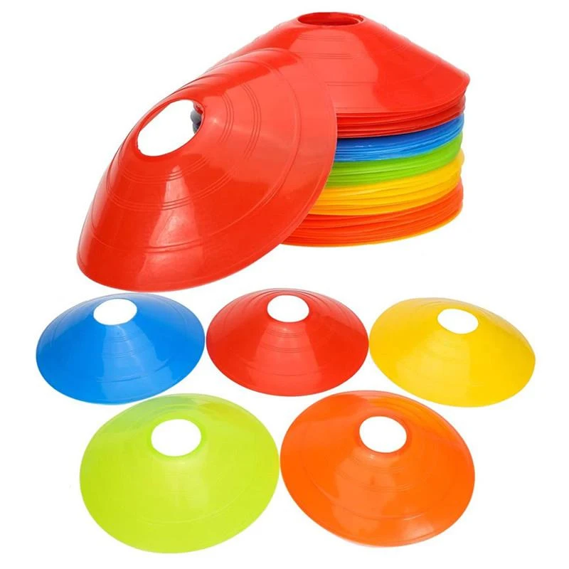 Disc Cone with Red Blue Yellow Green Orange Cones Sports Training ...