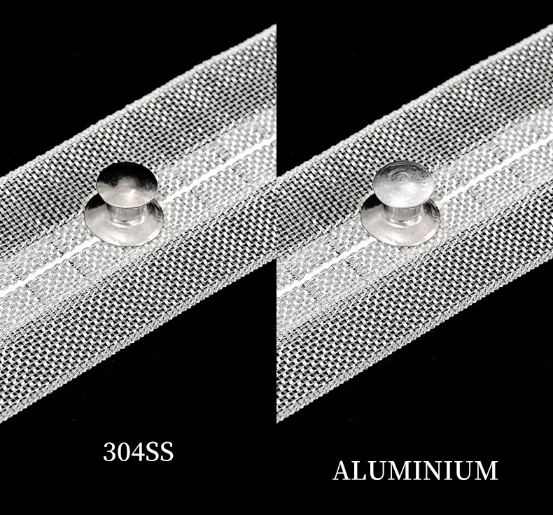 Transparent Ripple Fold Curtain Tape Nylon Ribbons With Hang Button For ...