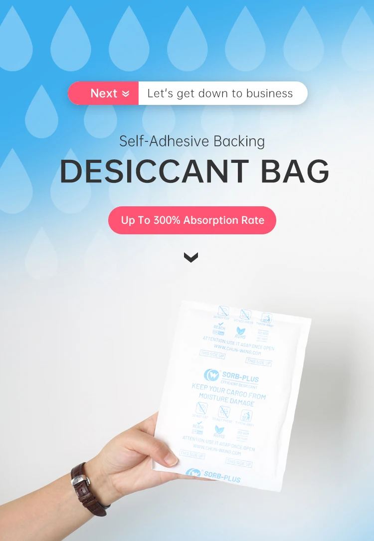 Container Dry Dehumidifier Desiccant 125 Gr - Absorb Moisture