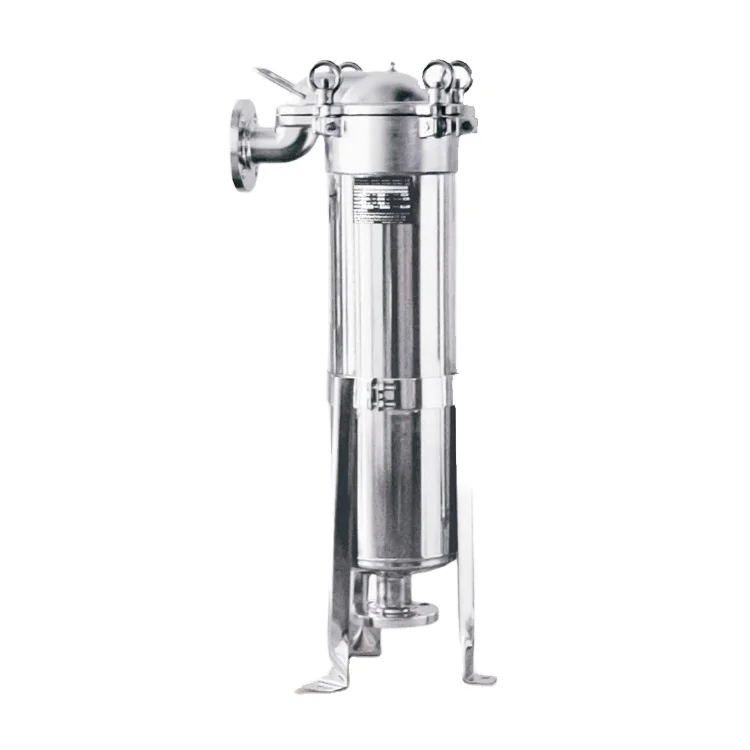 Ss Mechanical Sock Filter Housing Water Filtration Machine Top Entry ...