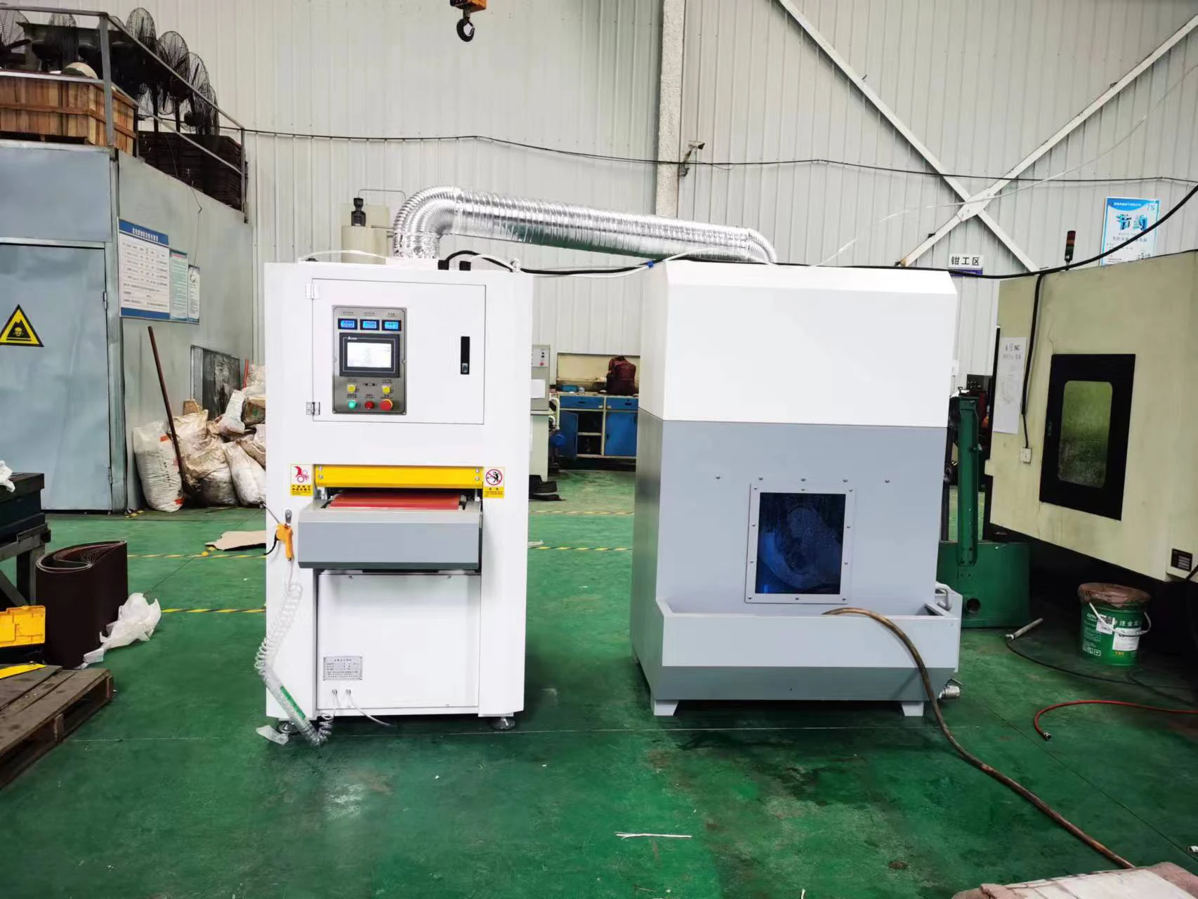 Wet Deburring Double-sided Automatic Multi-disk Brush Deburring And ...