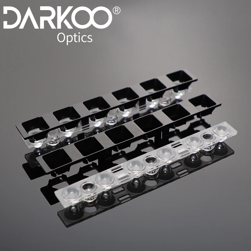 Optical Acrylic Focus Linear Light Lens Tir Silicone Pmma Led Zhaga ...