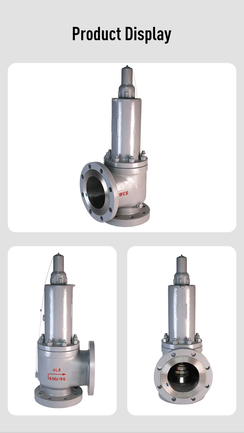 API 600lb 4L6 Balanced Bellows Safety Valve Flange Fully Lift Safety ...