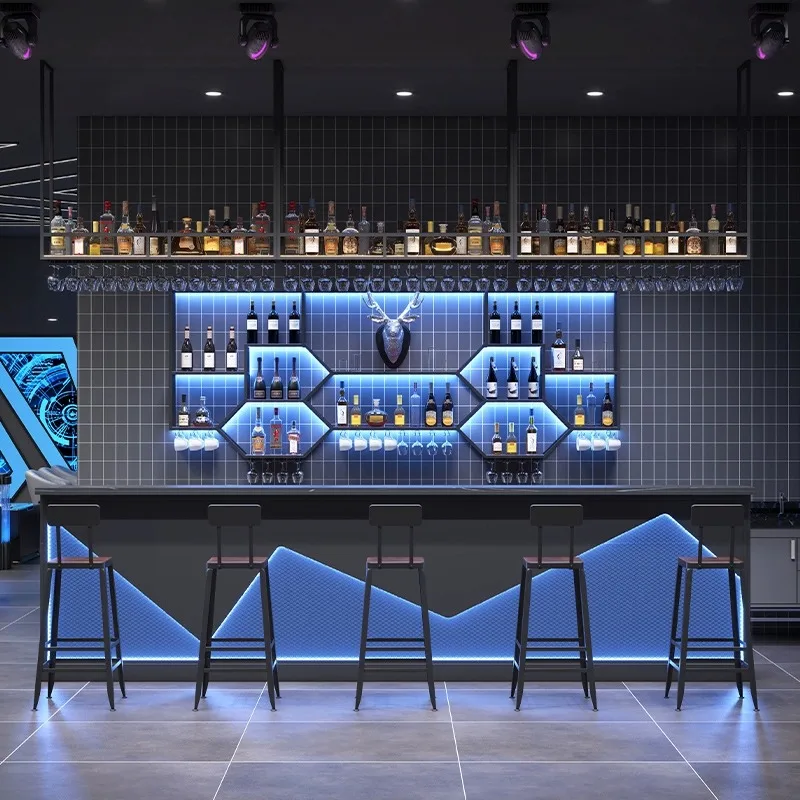 Vintage Industrial Style bar Counter Creative Shop Small Cash Register ...