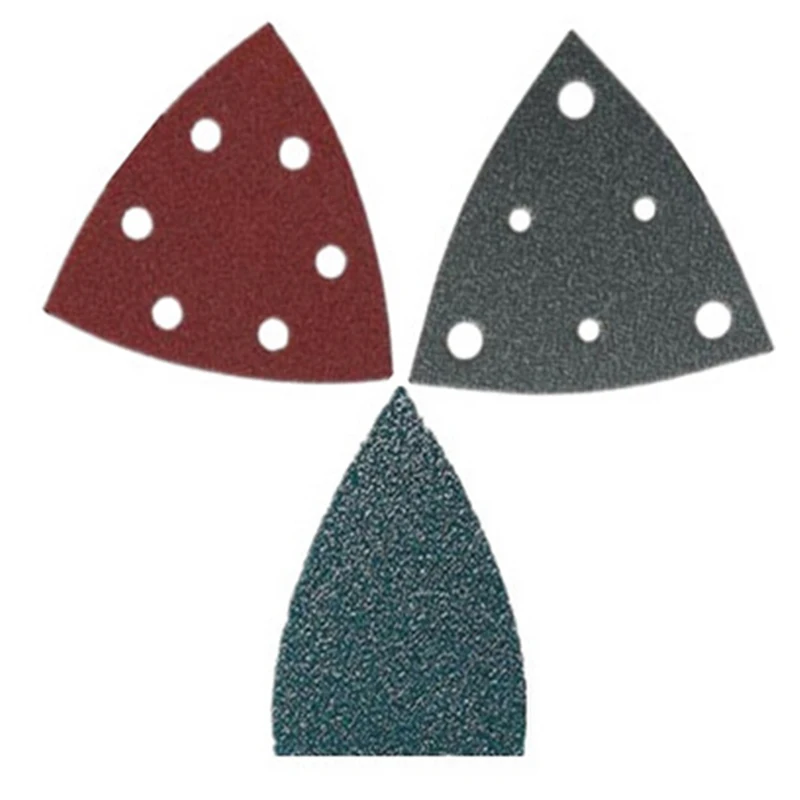 8 Holes 5 Inch Polishing Sandpaper 60 To 1200 Grits Purple Hook And ...