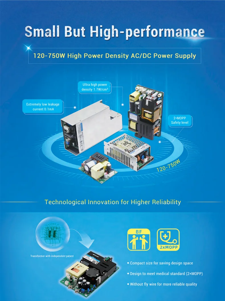 Ruist Pcb Power Supply Lof550-20b18-cf Compact Size Isolated 18v 500w ...