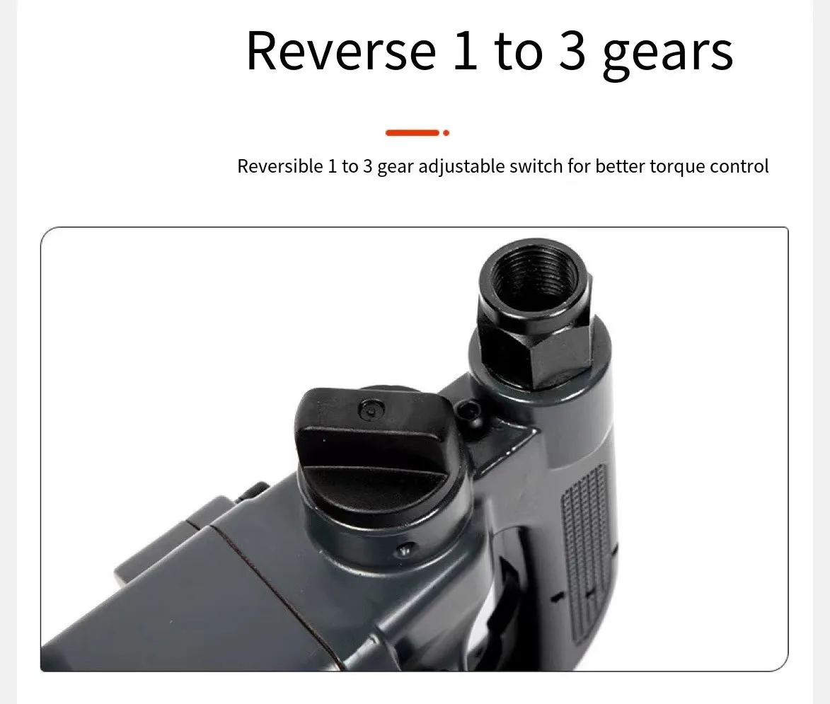 Spot Large Torque Air Cannon Pneumatic Wrench Heavy Duty Pneumatic Air ...