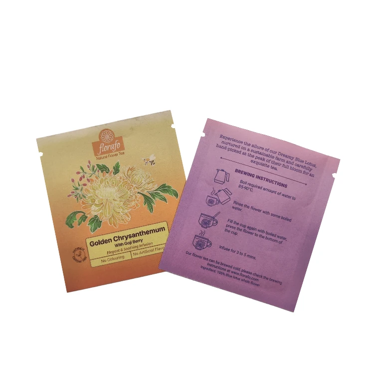 Biodegradable Heat Seal Compostable Sachet Packing Kraft Paper Custom ...