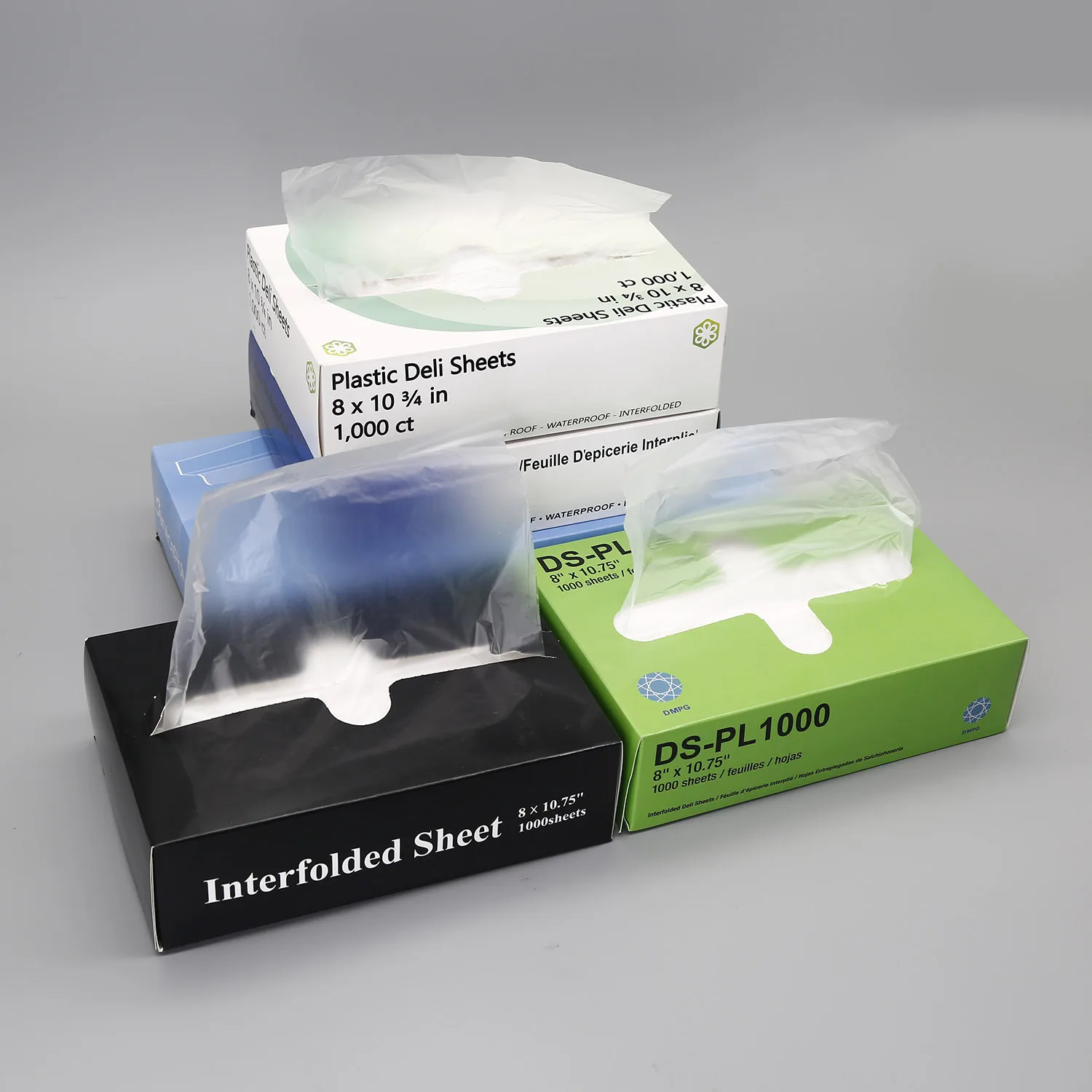 Food Grade Plastic Deli Sheets Interfolded Pop-up Style Tare Scale ...