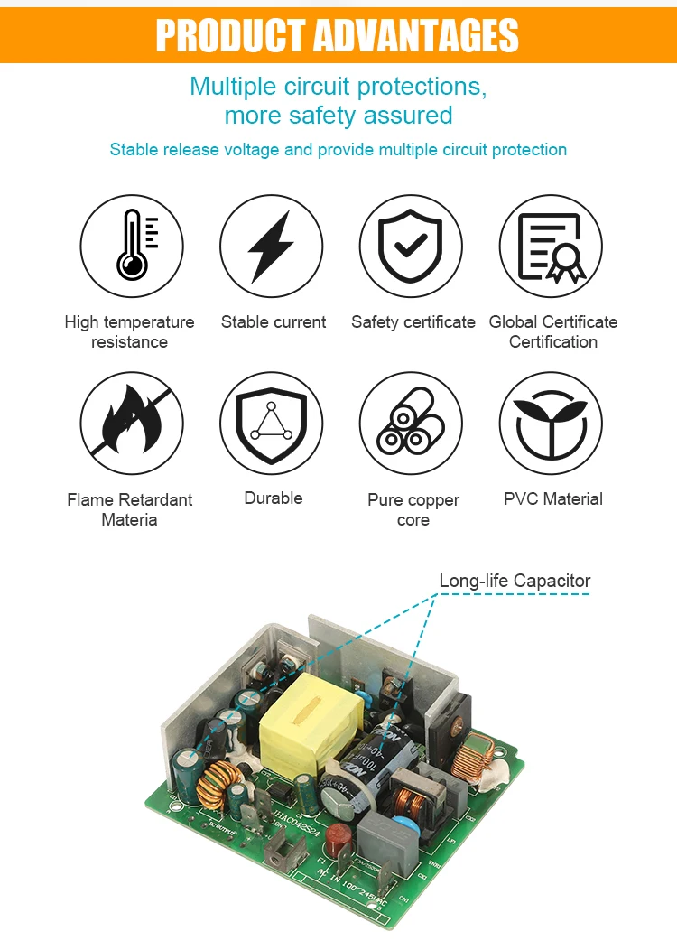 Dc Wall Mount Adaptor 12v 1a Power Supply Adapter - Buy Power Supply ...