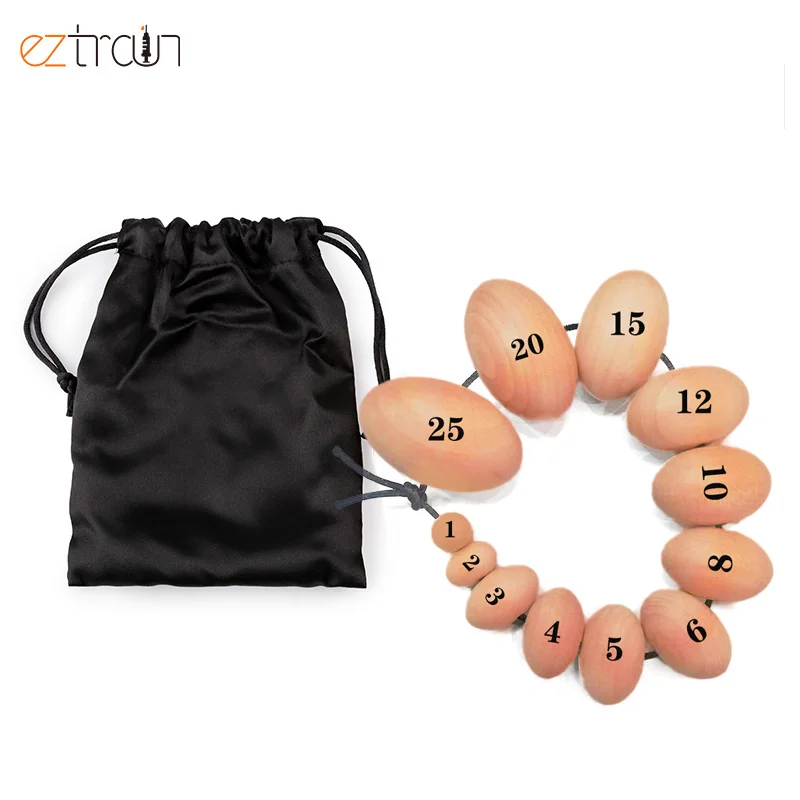 Wooden Prader Orchidometer Beads - Silk Screen Printed, OEM Customizable