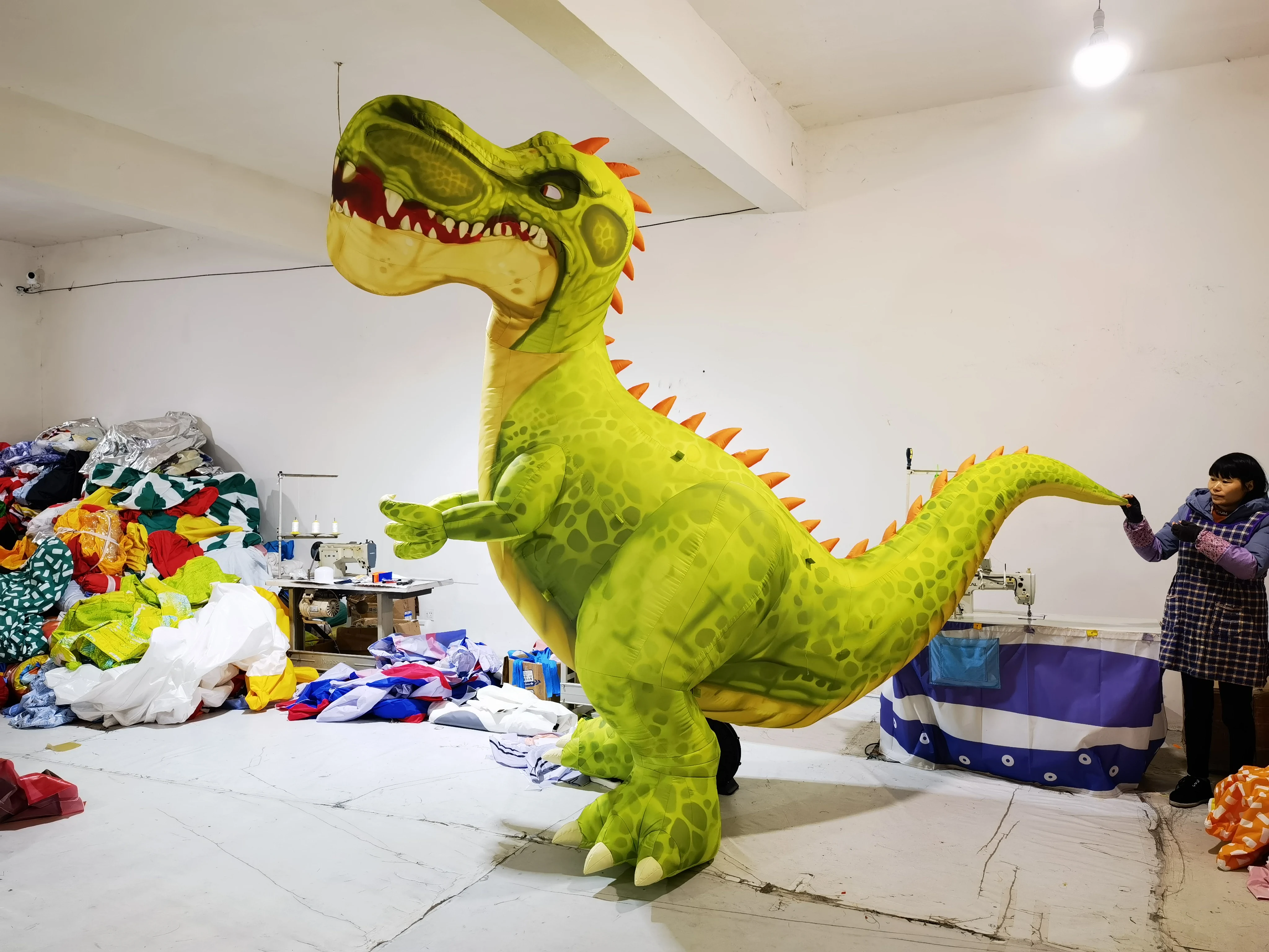 Customized Inflatable Tyrannosaurus Rex Inflatable Cartoon Dinosaur ...