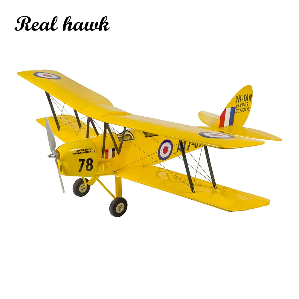 New ARF RC Plane Laser Cut Balsa Wood Airplanes De Havilland DH.82 RC ...