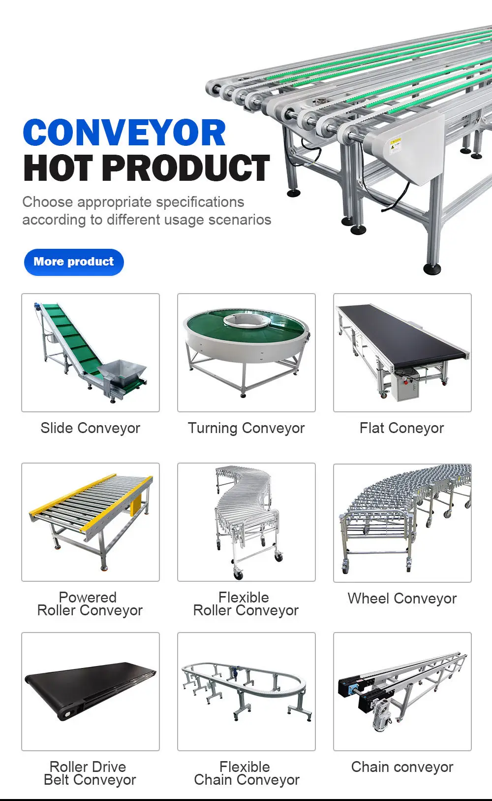 Conveyor For Loading And Unloading Loading Conveyors Telescopic Loader ...