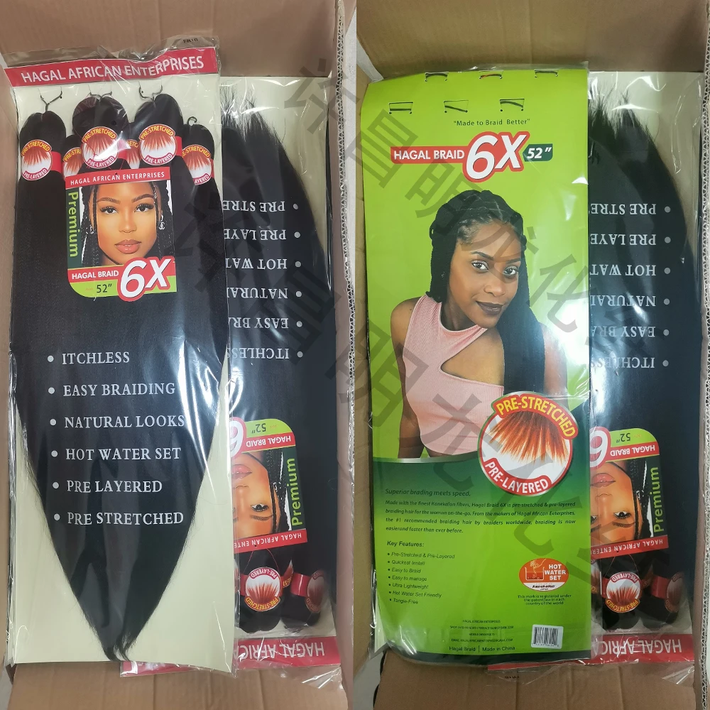 6x Free Sample Extensions Crochet For African Hair Expression Ombre ...