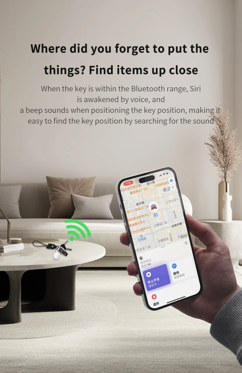 2024 Airtag Mfi Certified Find My Smart Air Tag Key Finder Locator ...