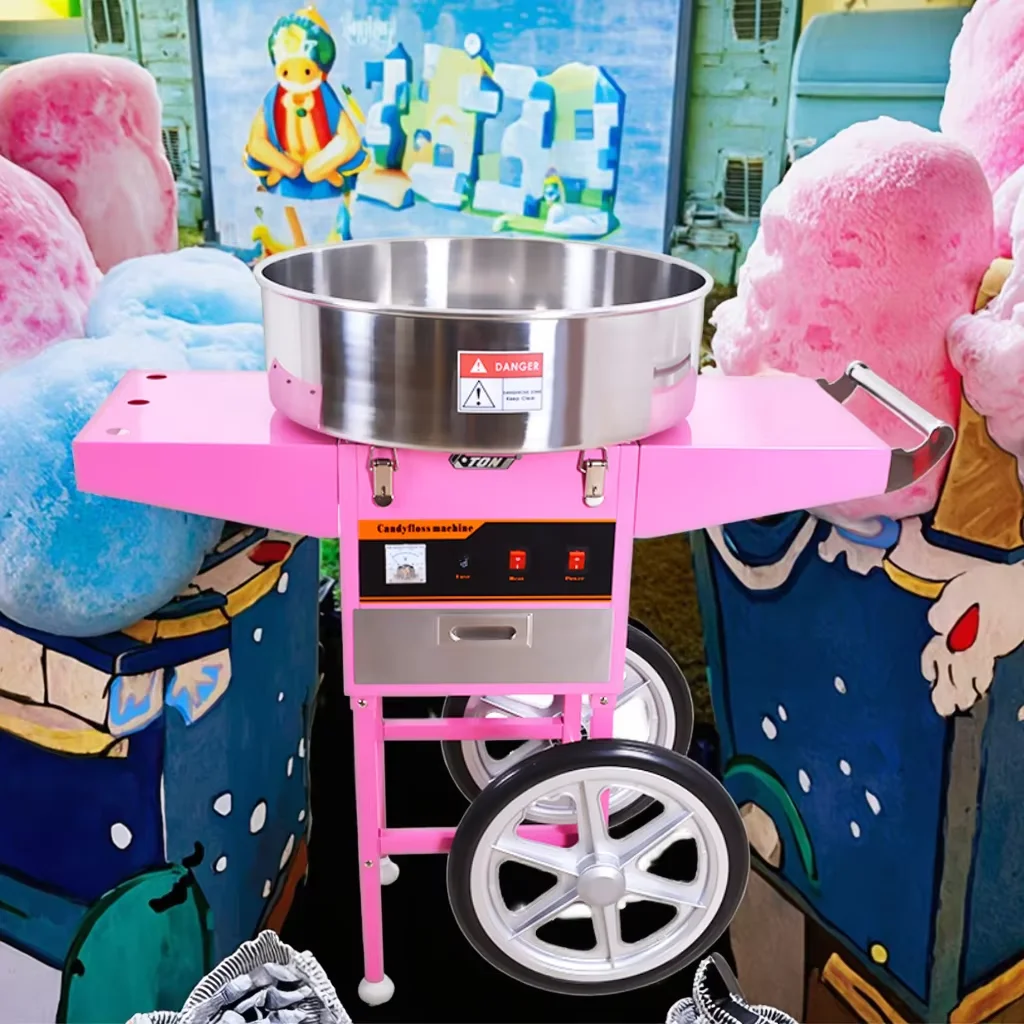 Professional New Cotton Candy Machine with Low Noise 1L Capacity Sugar ...