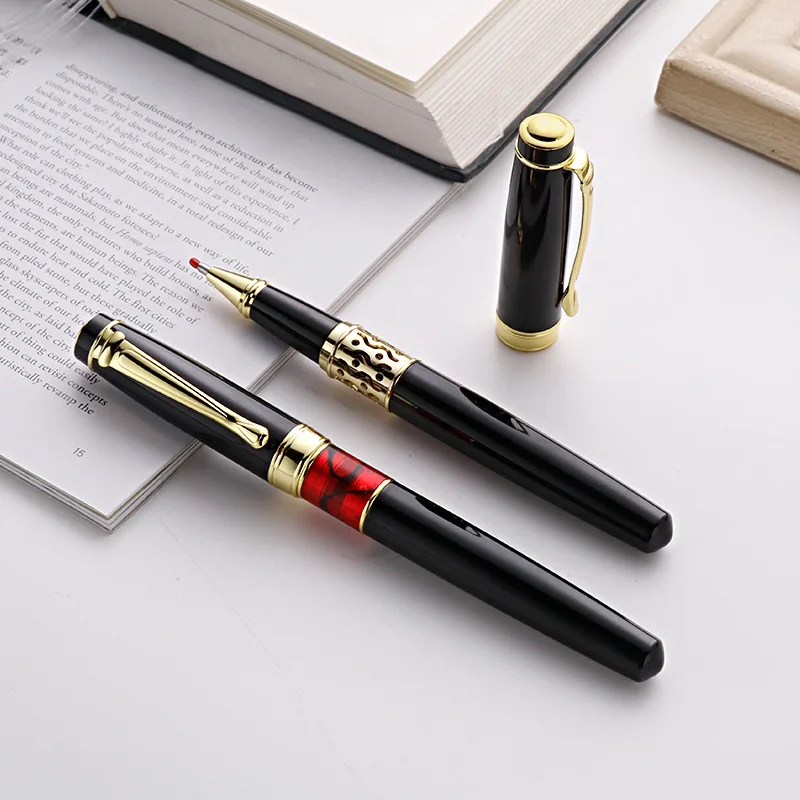 Metal Signature Pen,Black Business Office Pen,Neutral Pen,Commemorative ...