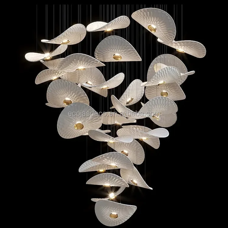 Bespoke Chandelier - Contemporary Modern Luxury LED Glass