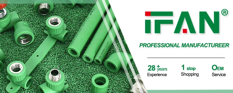 Ifan Ppr Pipe Fitting Ppr Female Tee Brass And Plastic Fitting Green ...