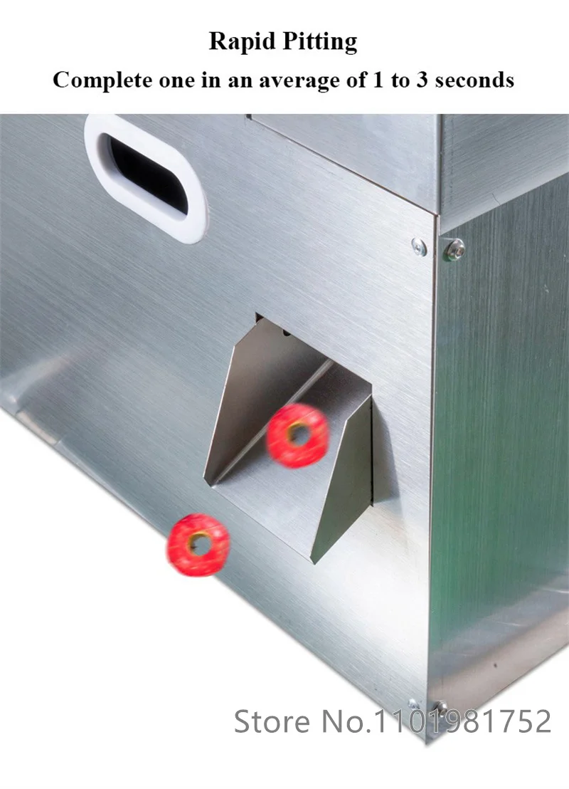 Commercial Red Dates Pitting Machine Industrial Electric Hawthorn Dates ...