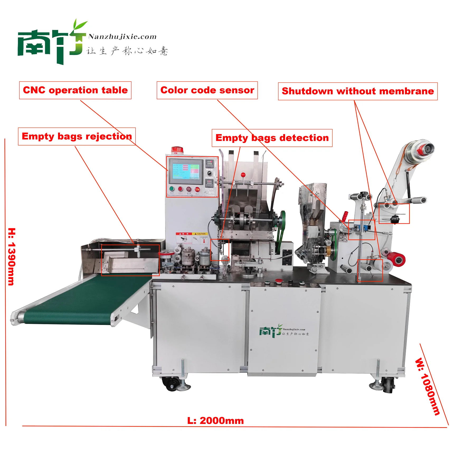 Automatic Chopsticks Packaging Machine With Automatic Chopsticks Length ...