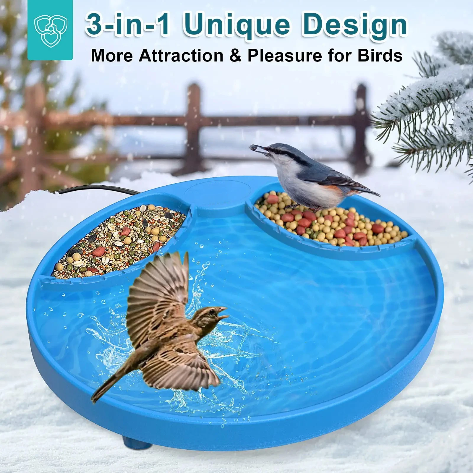 Outdoor Bird Feeding Heating Plate 3 Easy Ways To Install A Decorative ...