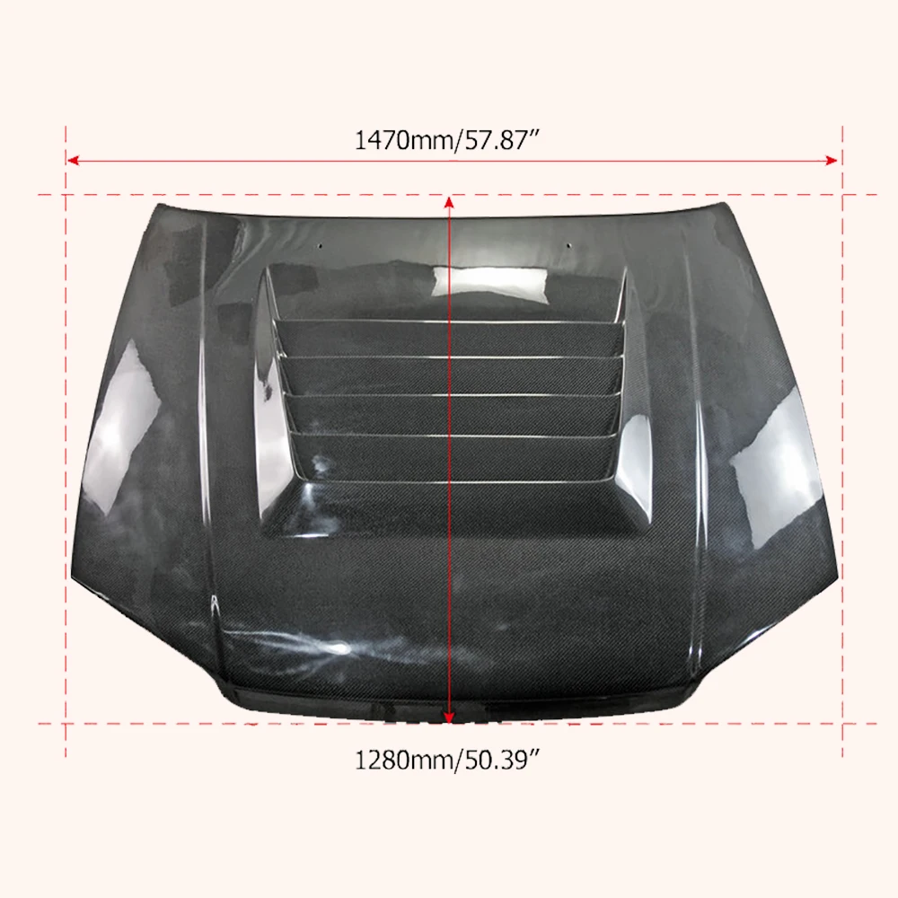 Nissan Skyline Carbon Fiber Hood - GTT NIS Style Upgrade