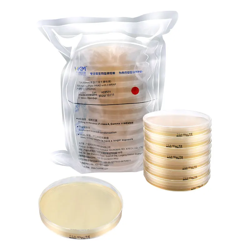 Tryptic Soy Agar , Triple Wrapped Plate, Settlement TSA Plate| Alibaba.com