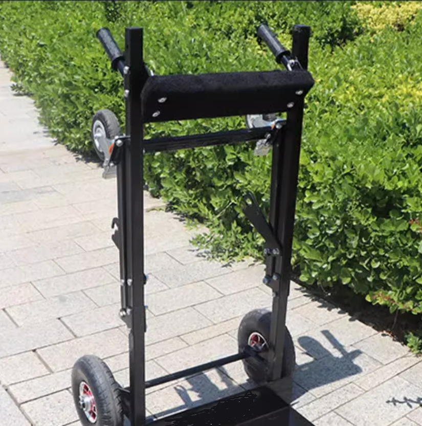 Folding Outboard Boat Motor Stand Carrier Cart Dolly Storage Pro Heavy ...