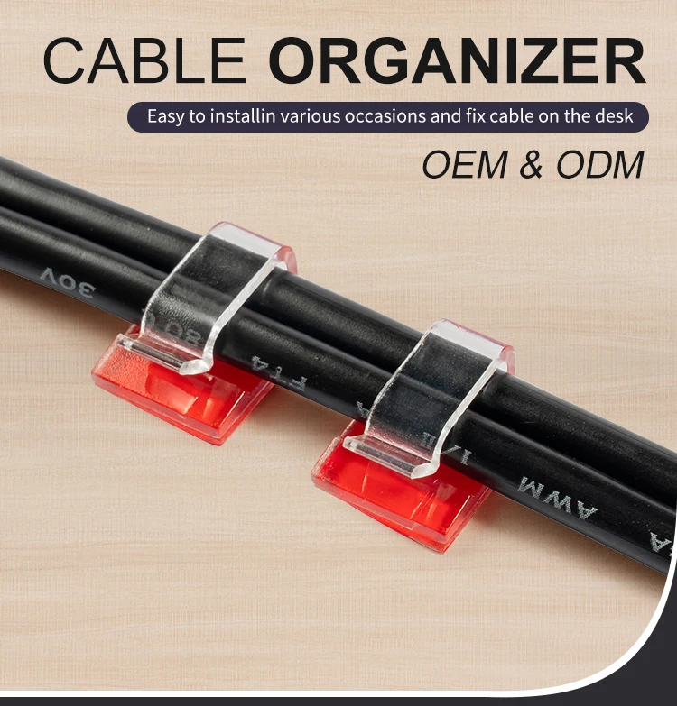 Transparent Cable Clips For Wire Organizationr Cable Clips - Buy Clip ...