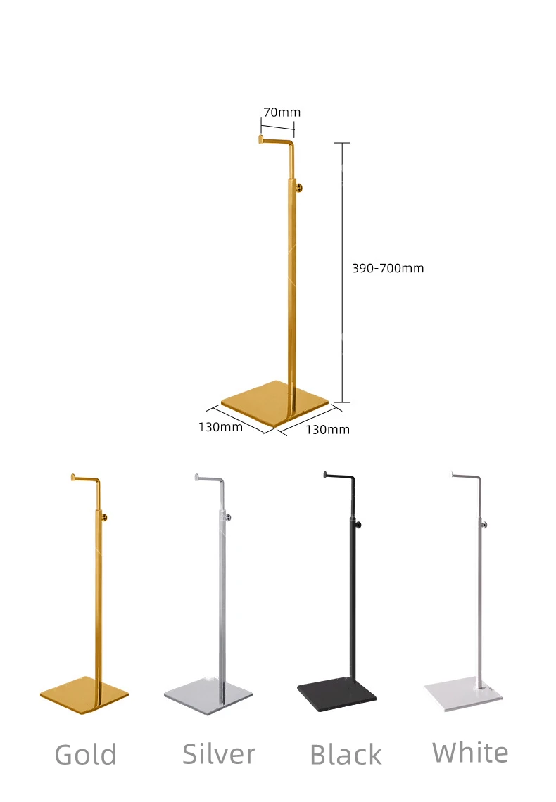 Custom Hanging Handbag Holder Metal Hand Bag Rack Luxury Gold Bag ...