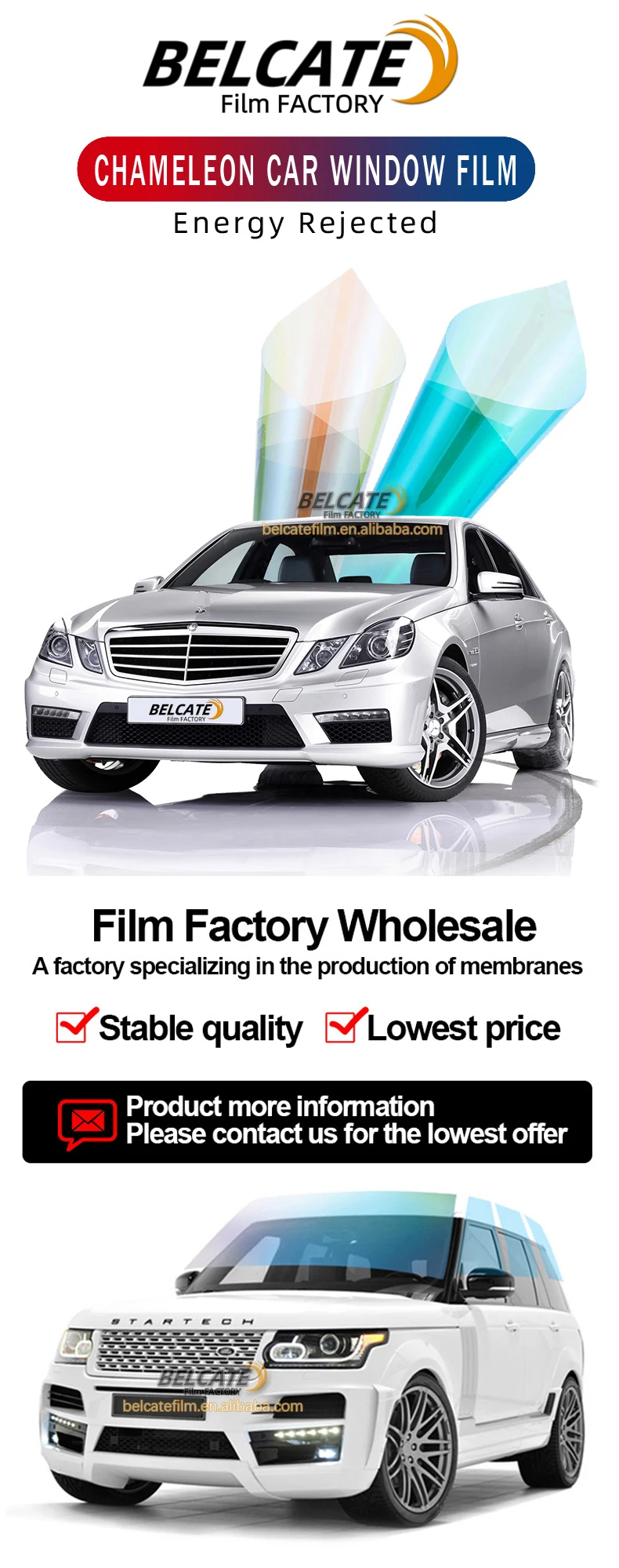 Color Changing Window Tint Car Stickers Purple Car Vinyl Wrap Tint Film ...