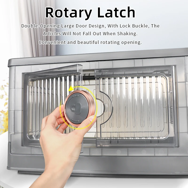 2023 Modern Design Collapsible Folding Storage Bin With Lid And Door ...