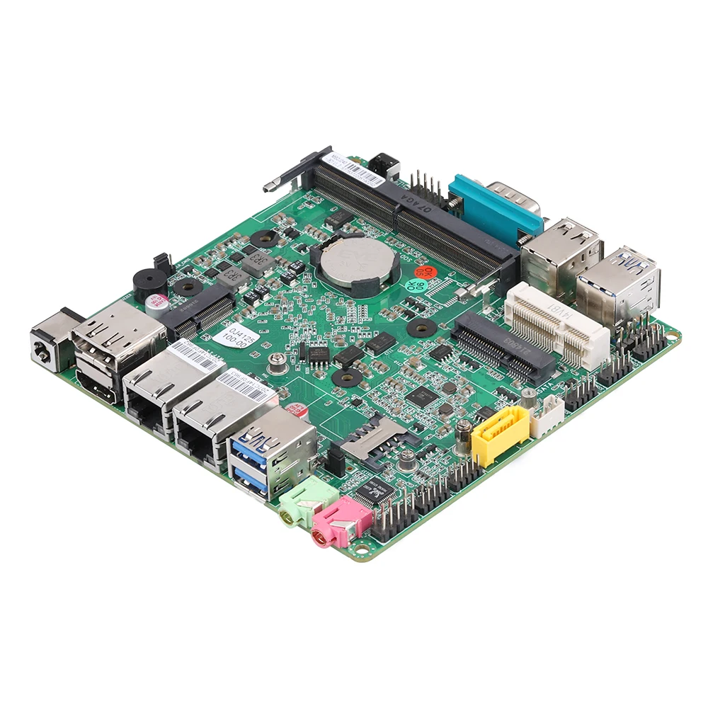 Qotom J4105 J4125 Mini PC ITX Motherboard - 8GB RAM, 4 RS232