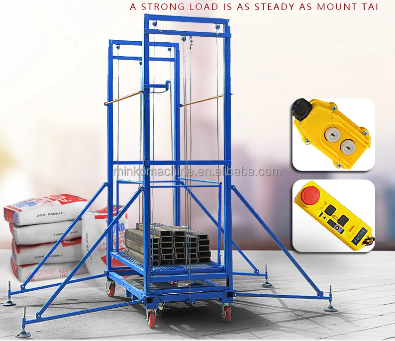 200-500KG Electric Scaffolding - Foldable Lift Platform