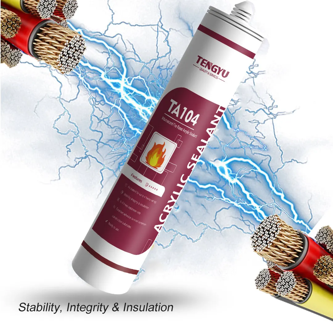 Duct Work Intumescent Fire Caulk Firestop Acrylic Latex Sealant - Buy ...