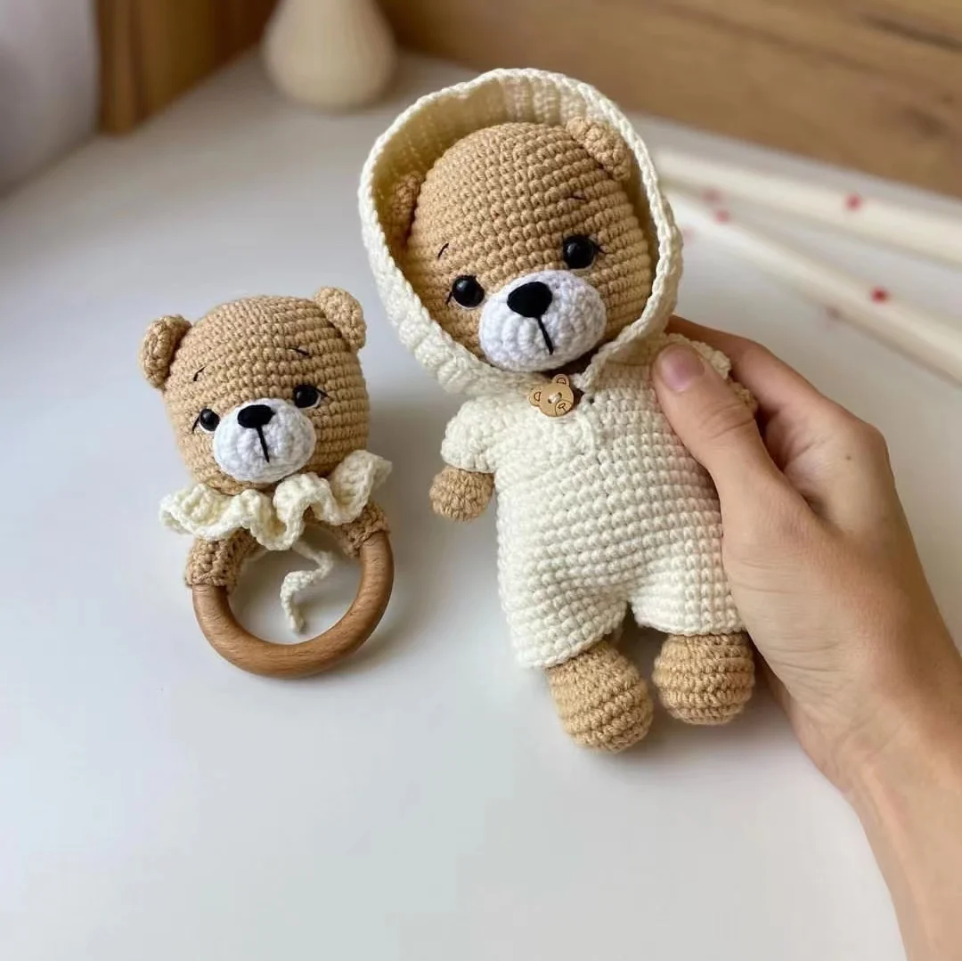 Adorable Handmade Crocheted Bunny - Perfect Gift for Kids